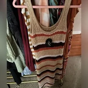 Paper Hearts | Dresses | Paper Hearts Nwt Crochet Midi | Poshmark